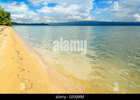 Siuri Beach at Poso lake. Central Sulawesi. Indonesia Stock Photo - Alamy