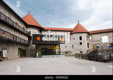 Žužemberk Castle, Dinaric Alps, Lower Carniola, Southeast Slovenia ...