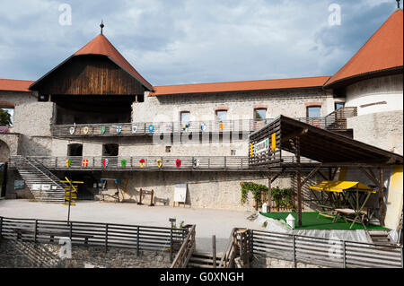 Žužemberk Castle, Dinaric Alps, Lower Carniola, Southeast Slovenia ...