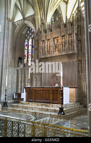 The Interior of Bristol Cathedral Stock Photo - Alamy