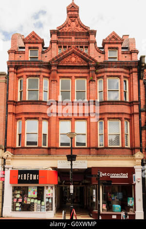 Central Arcade off Hope Street Wrexham leading to the indoor butchers ...