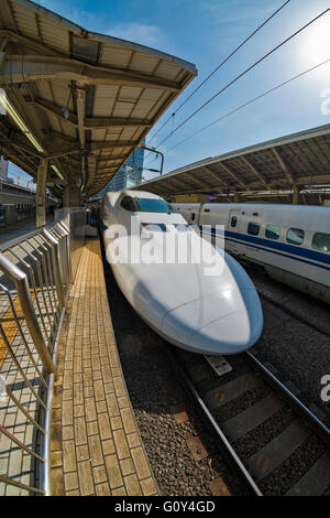 Inside a N700 class shinkansen bullet train Stock Photo - Alamy