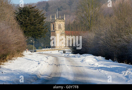 All saints church in Brantingham, East Yorkshire England UK Stock Photo ...