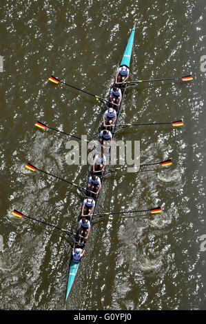 Brandenburg/Havel, Germany. 6th May, 2016. Rowers Stewart Innes and ...