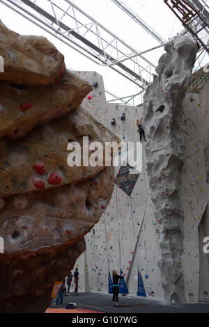 free climbing at Edinburgh International climbing Arena (EICA) near ...