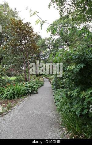 Path walkway at Glenveagh National Park, County Donegal, Ireland Stock ...