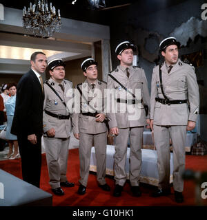 Michel Modo, Guy Grosso, Christian Marin, Jean Lefebvre and Louis de ...