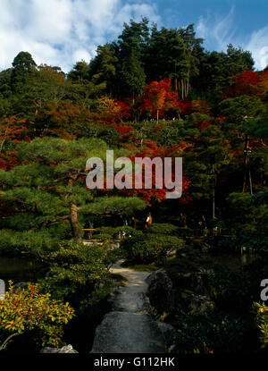 Kyoto Silver Pavillion Ginkakuji temple, Japan Stock Photo - Alamy