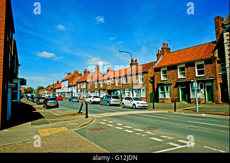 Easingwold High Street Stock Photo - Alamy