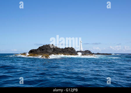Lighthouse of Formigas Islands, Azores, Portugal Stock Photo - Alamy