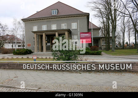 Berlin Karlshorst German Russian museum, building where Germany signed ...