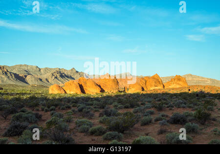 Seven Sisters rock formation, Valley of Fire State Park, Nevada, United ...