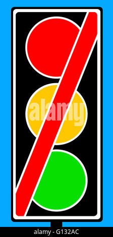 Traffic lights icon, vector illustration Stock Photo - Alamy