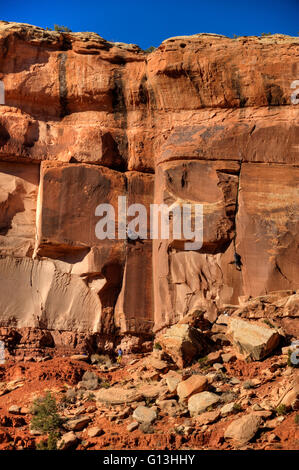 Rock Climbers Stock Photo - Alamy