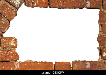 Old wall with breach Stock Photo - Alamy