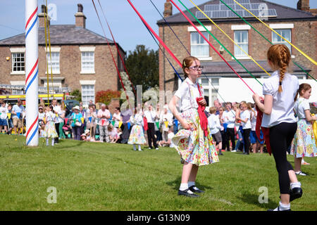Aldborough Yorkshire, Maypole, traditional English England UK maypoles ...