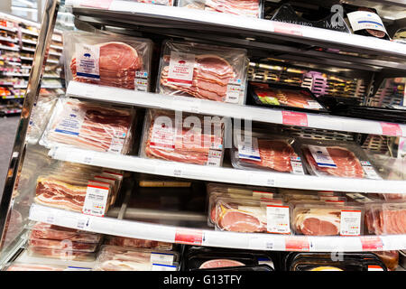 Bacon packs processed pre packed pork product products butcher butchers ...