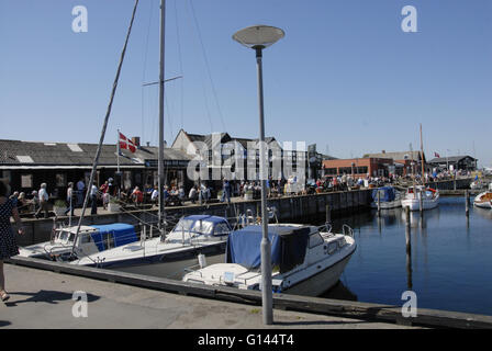 Hundested, Denmark. 8th May, 2016. British crusiers on mystrious ...