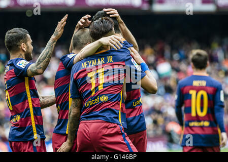 BARCELONA, SPAIN - May 24, 2016: Old bullfighting ring transformed into ...