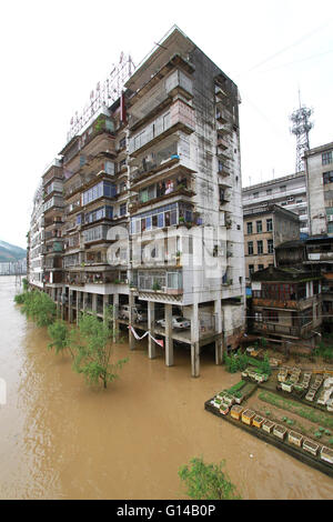 Nanping, China's Fujian Province. 8th Aug, 2016. Youths with snake ...
