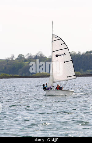 Reservoir sailing on Cheddar Stock Photo - Alamy