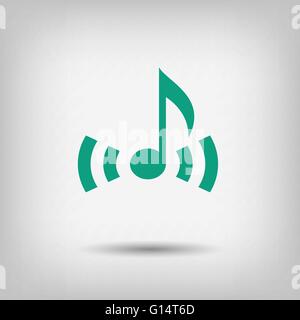 Music note Icon Vector illustration design Stock Vector Image & Art - Alamy