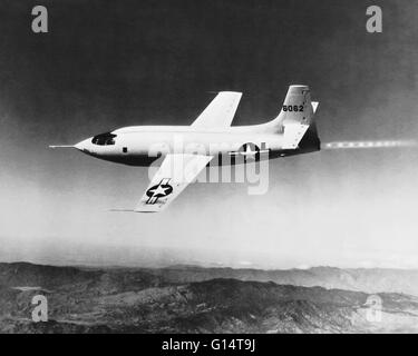 The Bell X-1, the first supersonic aircraft, on the National Air and ...