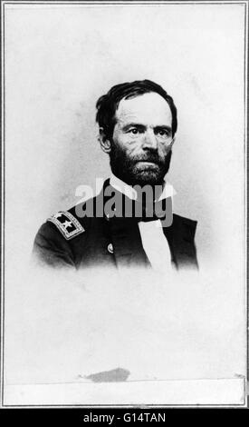 Major General William T. Sherman, Commander of the Union Armies of ...