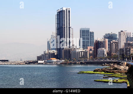 The Beirut skyline Stock Photo - Alamy