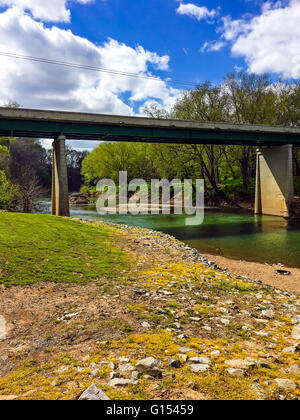 Bridge overpass over State Route 603, Blue Ridge Parkway. Original ...