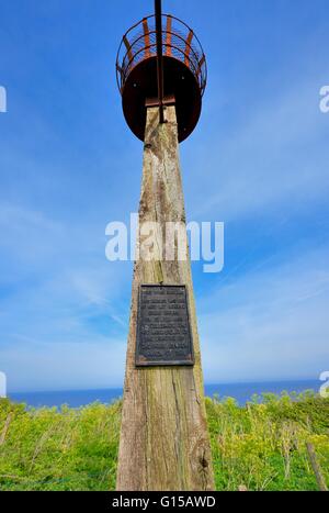 Fire beacon at Hunstanton in Norfolk Stock Photo - Alamy