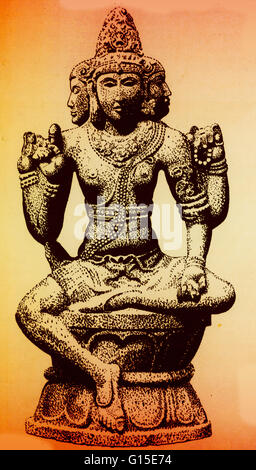 Brahma is the Hindu god (deva) of creation and one of the Trimurti, the ...
