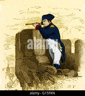 Napoleon and Spyglass Stock Photo - Alamy