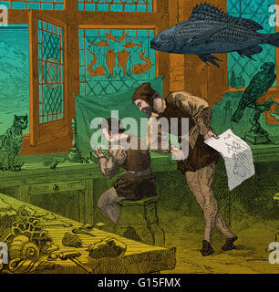 CONRAD GESSNER (1516-1565) Swiss botanist and zoologist Stock Photo ...