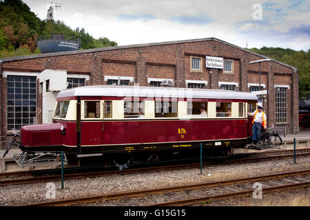 railbus in the Railway Museum, Germany, North Rhine-Westphalia, Ruhr ...