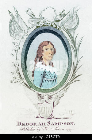 Deborah Sampson (December 17, 1760 - April 27, 1827), a woman who ...