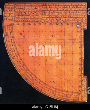 Quadrant Astrolabe from Damascus by Muhammad al-Sakasi al-Jarkasi ...