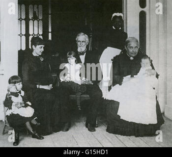 Confederate President Jefferson Davis' children Stock Photo: 35954803 ...
