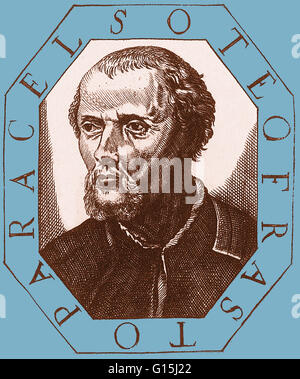 Portrait of Paracelsus (1493-1541) Swiss German Renaissance physician ...
