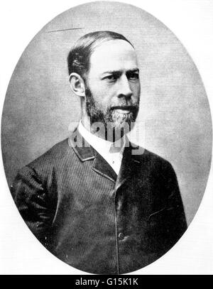 Heinrich Rudolf Hertz (February 22, 1857 - January 1, 1894) was German ...