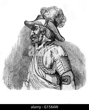 Juan Ponce de Leon (1474-1521), Spanish Explorer, Discover of Stock ...