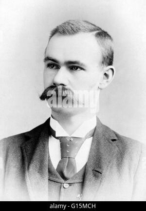 HERMAN HOLLERITH (1860-1929) American inventor who developed a punch ...