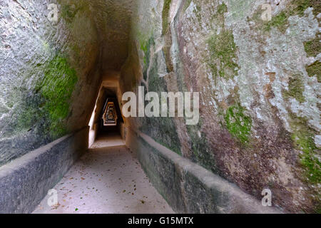 Antro della Sibilla, Cave of the Sibyl, Cumae, Bacoli, Pozzuoli, Naples ...