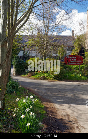 Churston Court Hotel, Churston Ferrers, Brixham, Devon, England Stock ...