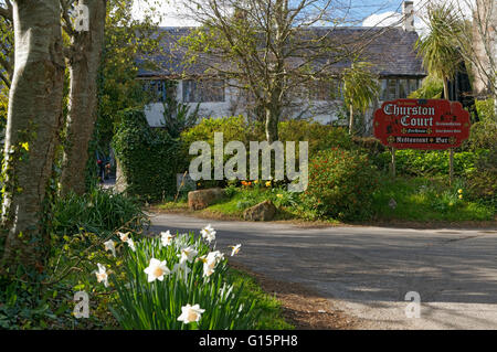 Churston Court Hotel, Churston Ferrers, Brixham, Devon, England Stock ...