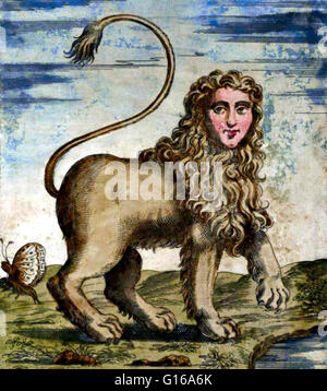 The manticore is a Persian legendary creature similar to the Egyptian ...