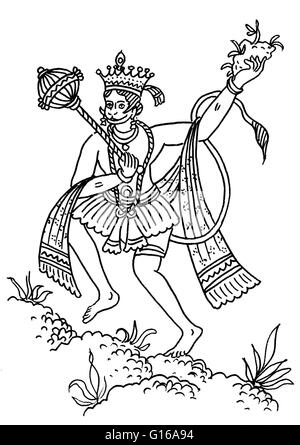 Hanuman, together with Ganesha and Garuda, is one of the three ...