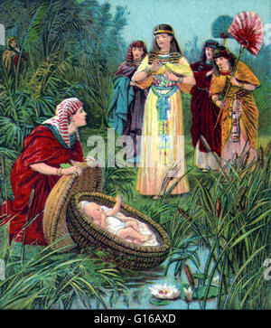 One of thirteen lithographs with scenes from Old Testament Biblical ...