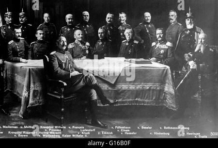 First World War. Portrait of Kaiser Wilhelm II of Germany (1859-1941 ...