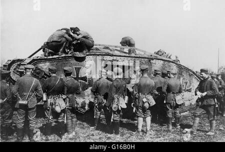 WORLD WAR I: ONE-MAN TANK. /nOne-man armored tank of the U.S. Army ...